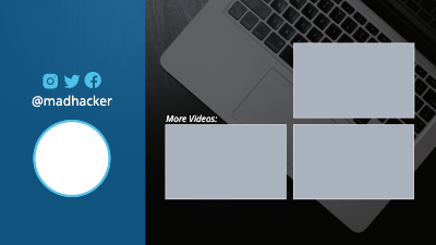 Free and Customizable YouTube End Screen Templates - Snappa